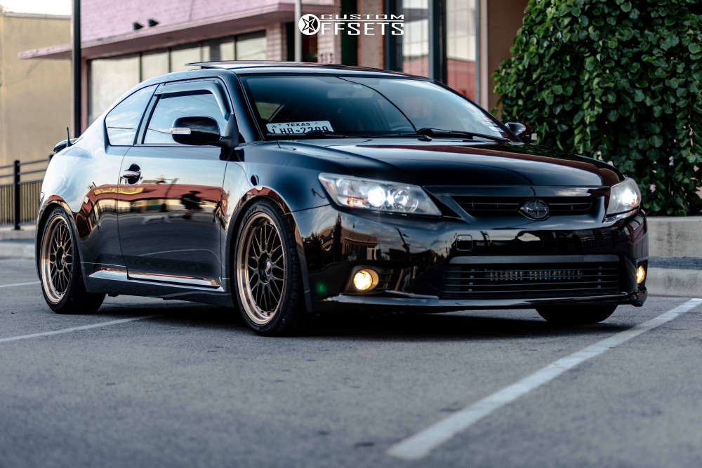 2013 Scion TC with 18x8 30 STR 601 and 225/40R18 Advanta Hp and ...