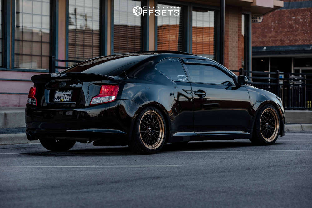 2013 Scion TC with 18x8 30 STR 601 and 225/40R18 Advanta Hp and ...