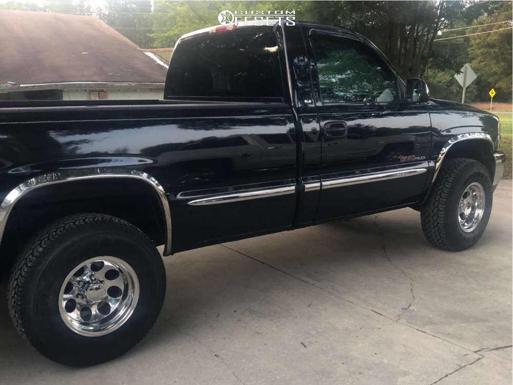 2002 GMC Sierra 1500 with 16x10 -38 Alloy Ion 171 and 285/75R16 Federal ...