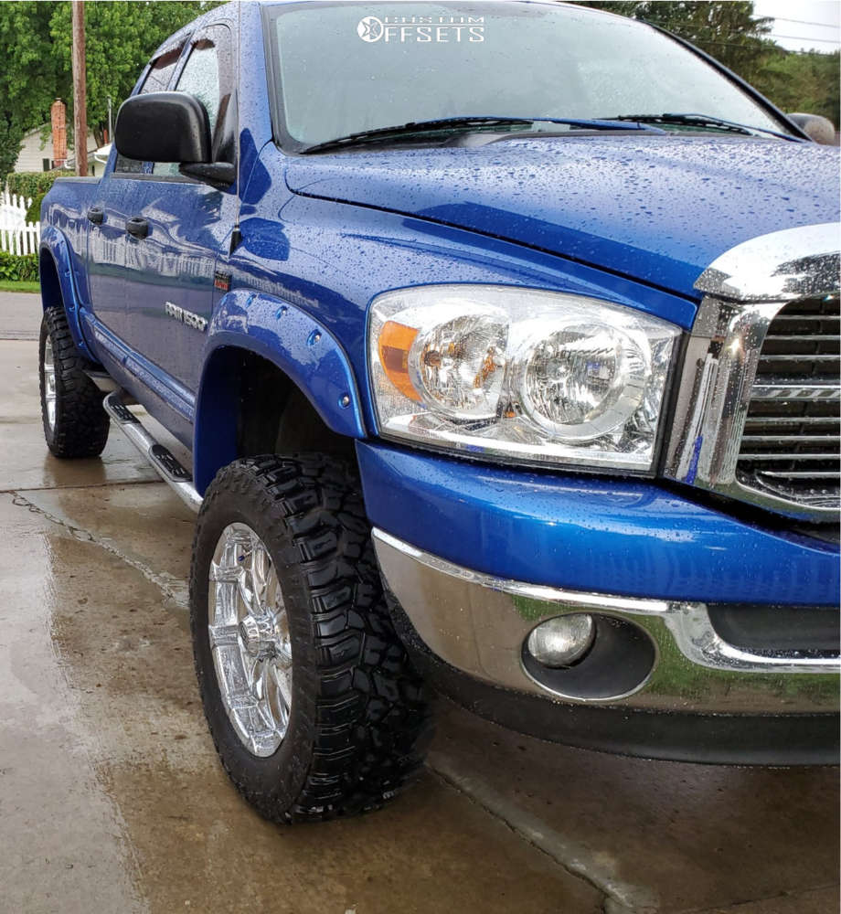 2007 Dodge Ram 1500 with 20x9 18 XD Badlands and 295/65R20 Cooper ...