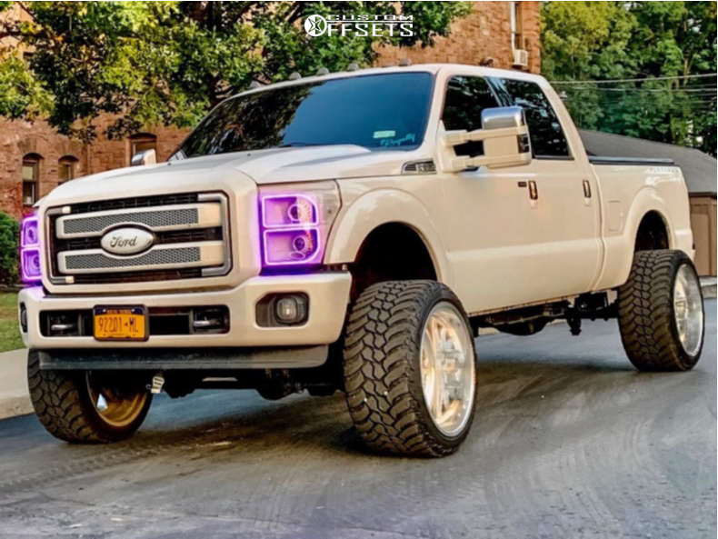 2016 Ford F-250 Super Duty with 24x14 -73 American Force Range Ss and ...