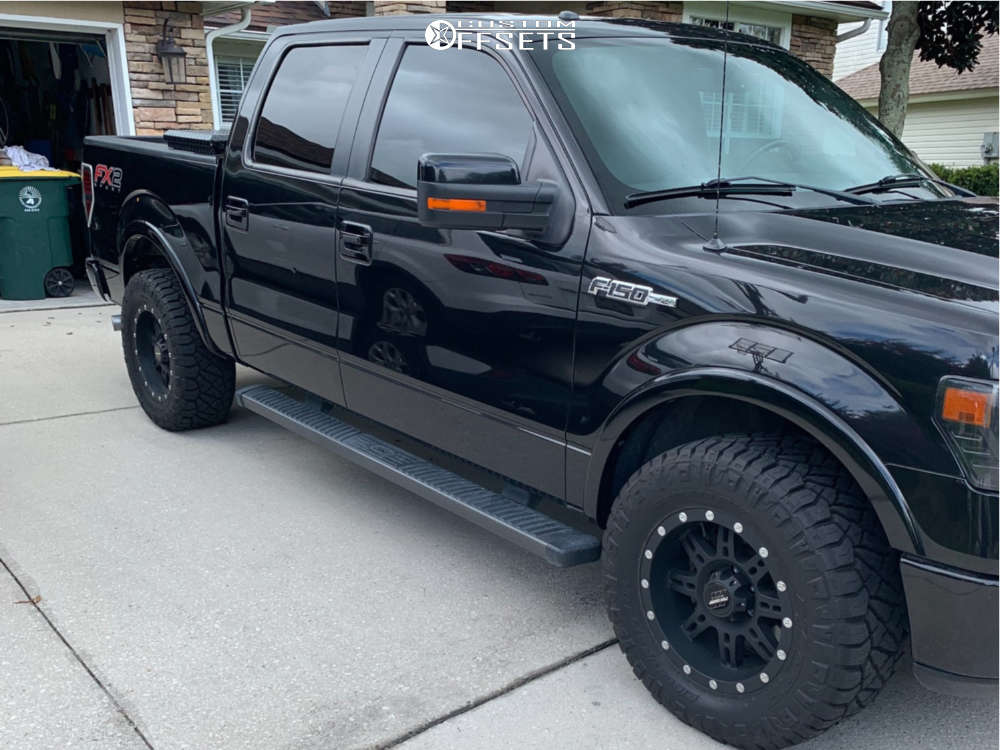 2013 Ford F-150 with 18x9 0 Pro Comp Series 31 and 33/12.5R18 Nitto ...