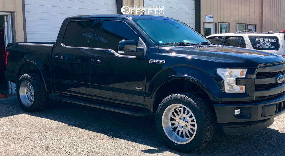2015 Ford F-150 with 20x10 -25 Cali Offroad Summit and 305/50R20 Toyo ...