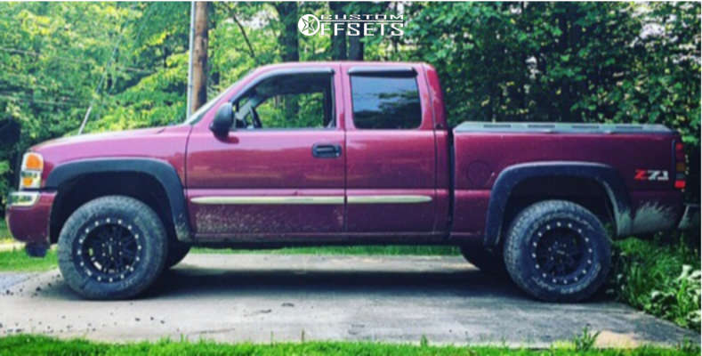 2006 GMC Sierra 1500 with 17x9 -6 Pro Comp Series 31 and 265/70R17 ...