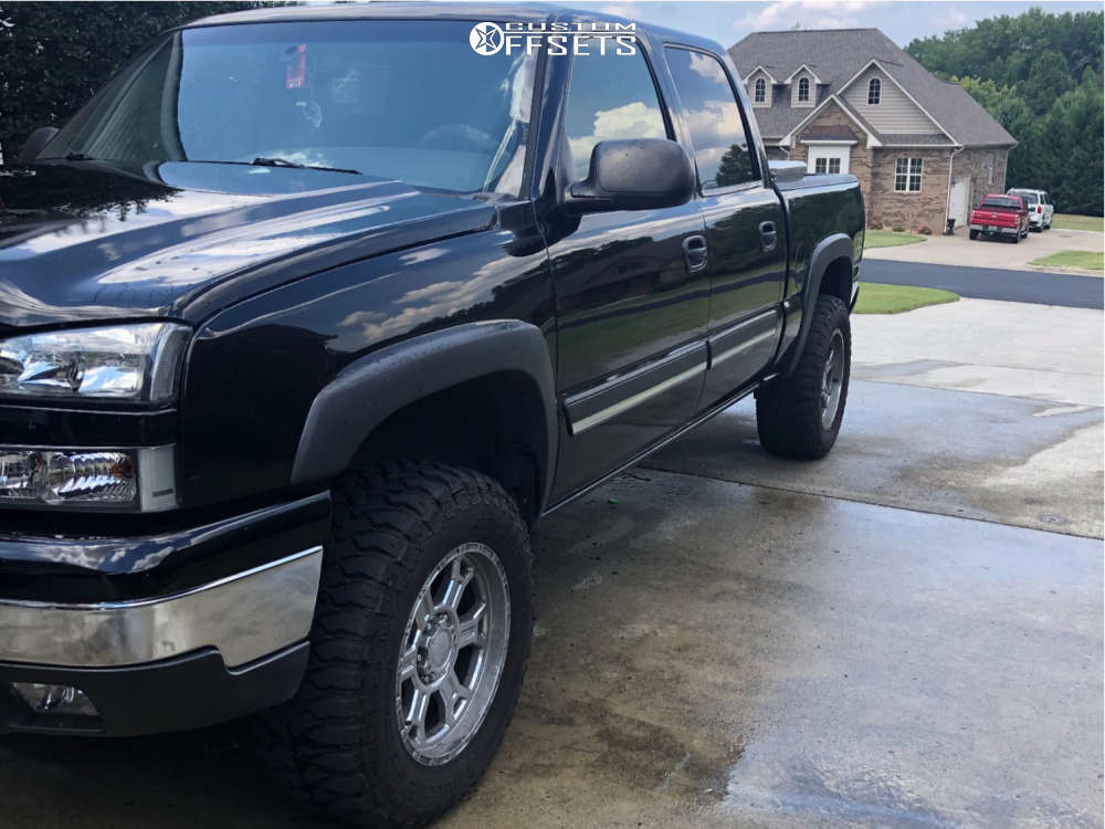 2006 Chevrolet Silverado 1500 with 18x9.5 0 Vision Raptor and 33/12 ...