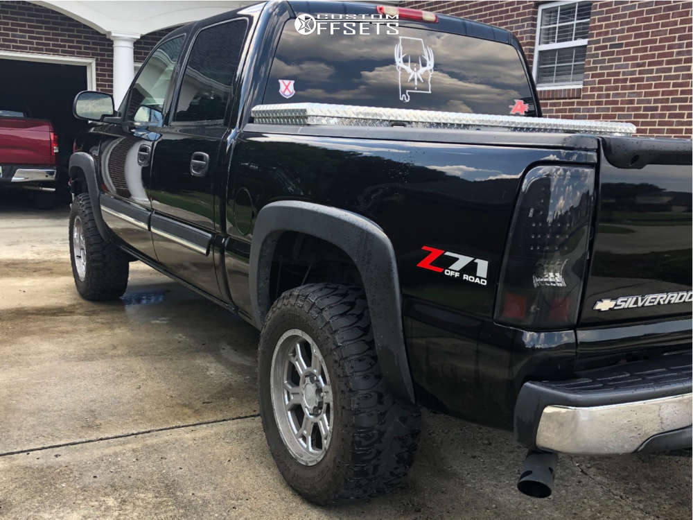 2006 Chevrolet Silverado 1500 with 18x9.5 0 Vision Raptor and 33/12 ...