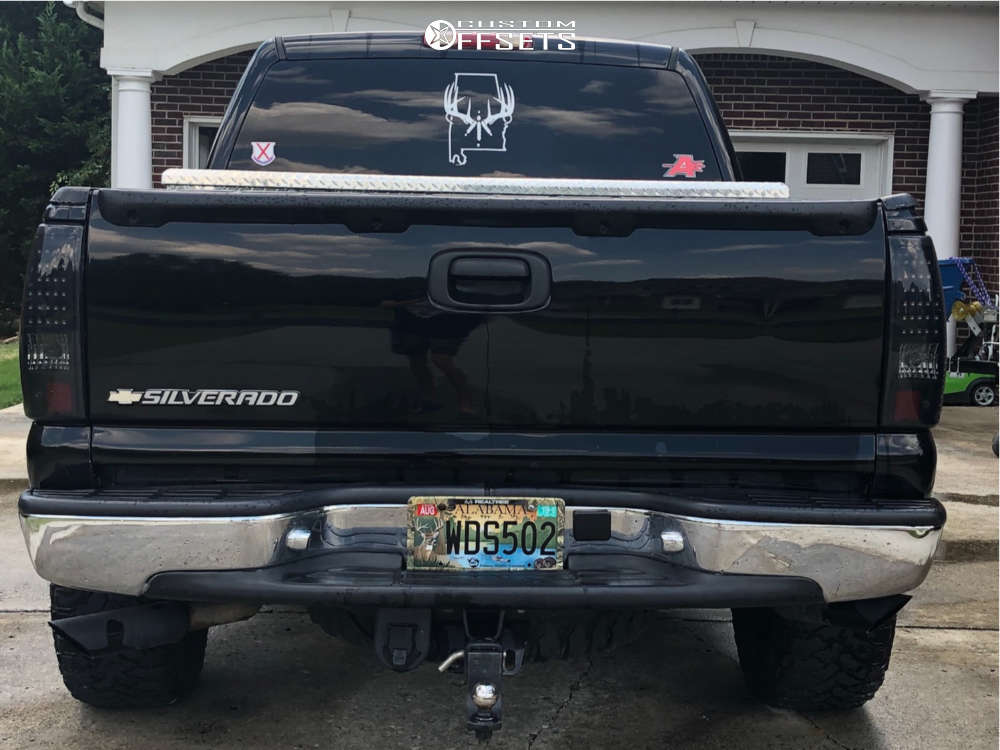 2006 Chevrolet Silverado 1500 with 18x9.5 0 Vision Raptor and 33/12 ...