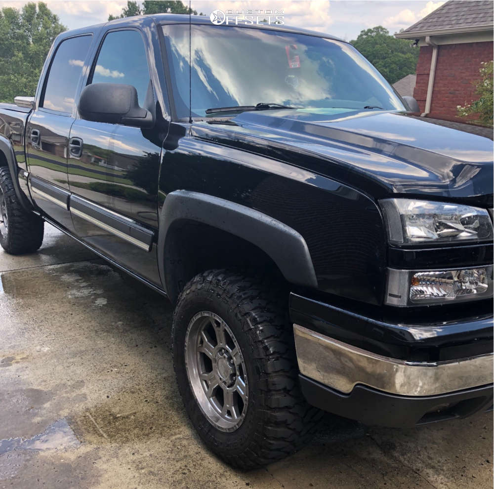2006 Chevrolet Silverado 1500 with 18x9.5 0 Vision Raptor and 33/12 ...