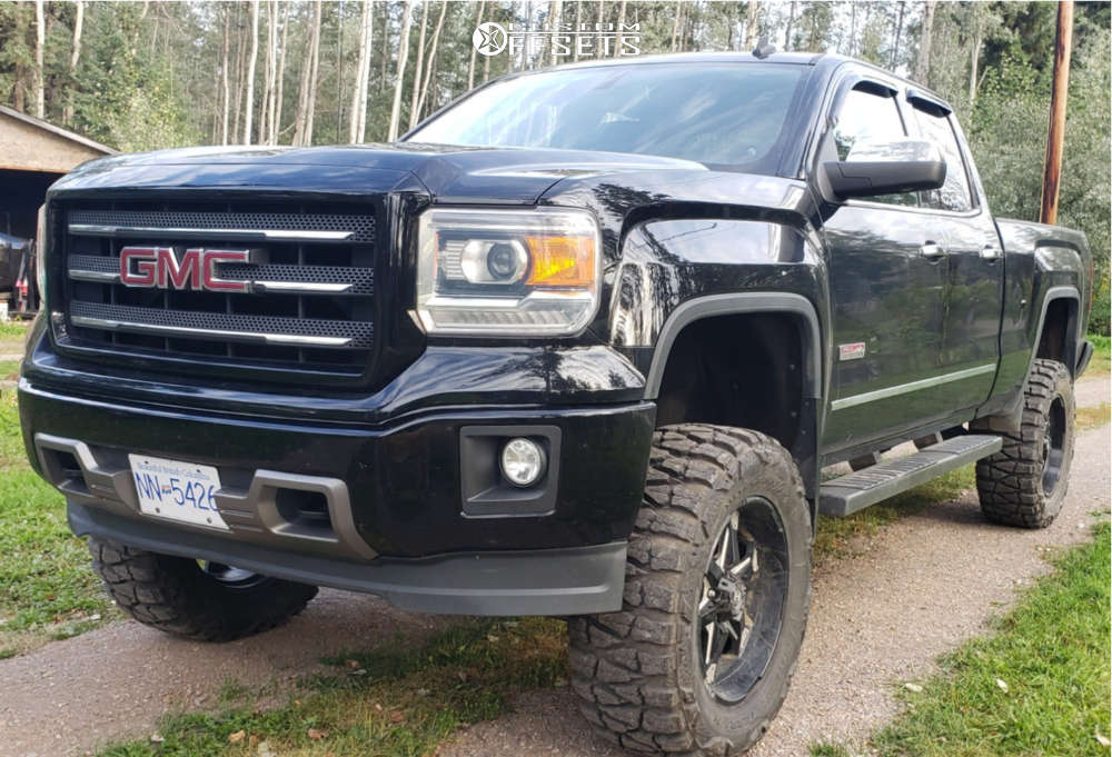 2014 GMC Sierra 1500 with 20x9 0 Hostile Knuckles and 35/12.5R20 Nitto ...