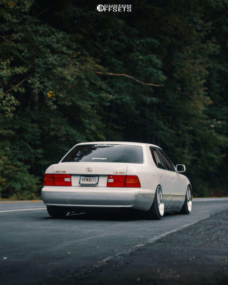 1999 Lexus LS400 with 18x9.5 22 Aodhan Ds05 and 215/35R18 Achilles Atr ...