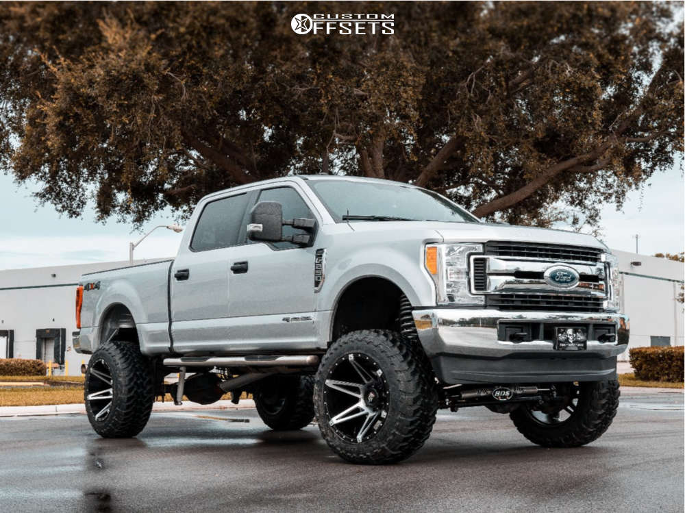 2018 Ford F-250 Super Duty with 22x14 -76 American Truxx Kutz and 37/13 ...