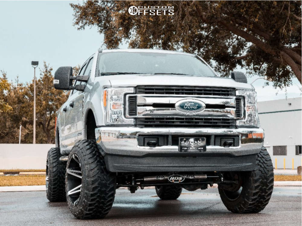 2018 Ford F-250 Super Duty with 22x14 -76 American Truxx Kutz and 37/13 ...