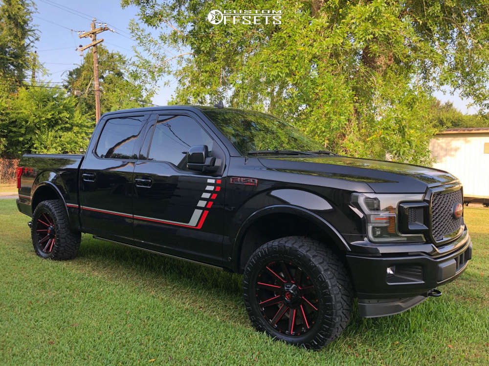 2019 Ford F-150 with 20x9 1 Fuel Contra and 33/11.5R20 Nitto Ridge ...