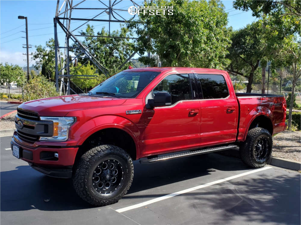 2018 Ford F-150 with 18x9 -12 Fuel Revolver and 35/12.5R18 BFGoodrich ...
