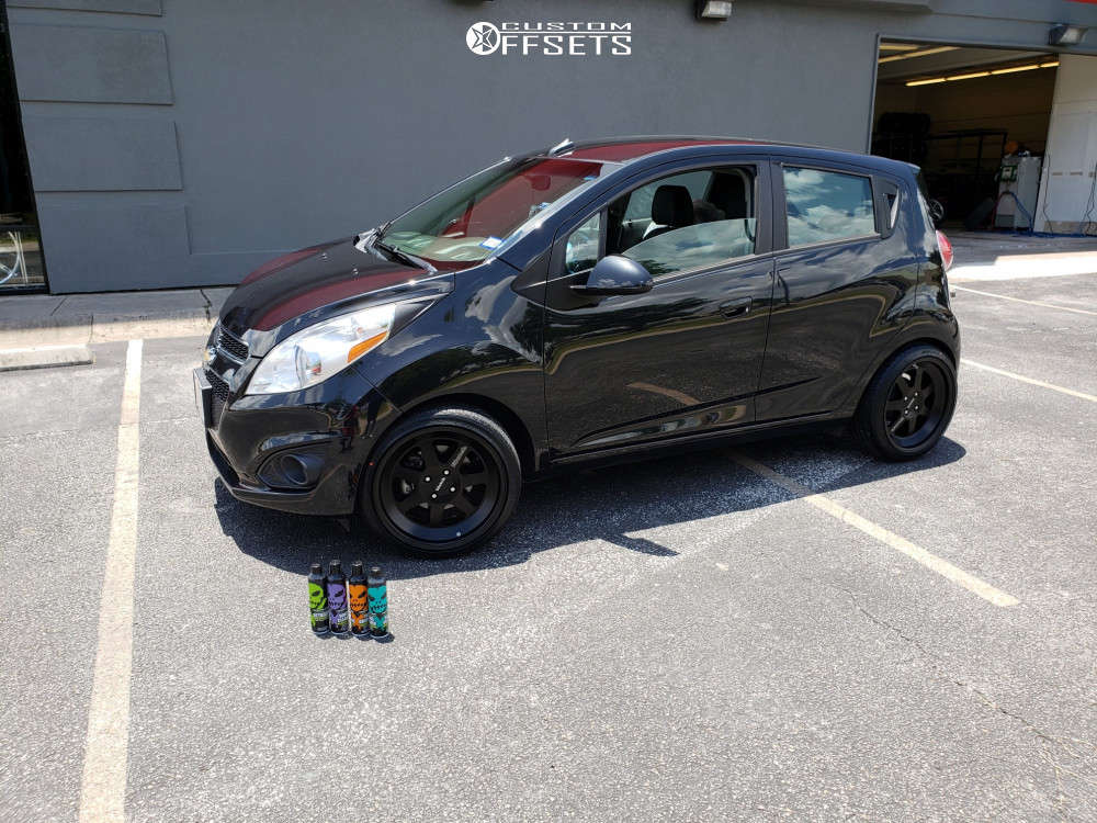 2013 Chevrolet Spark with 17x8 0 Klutch Ml7 and 205/40R17 Nexen N5000 ...