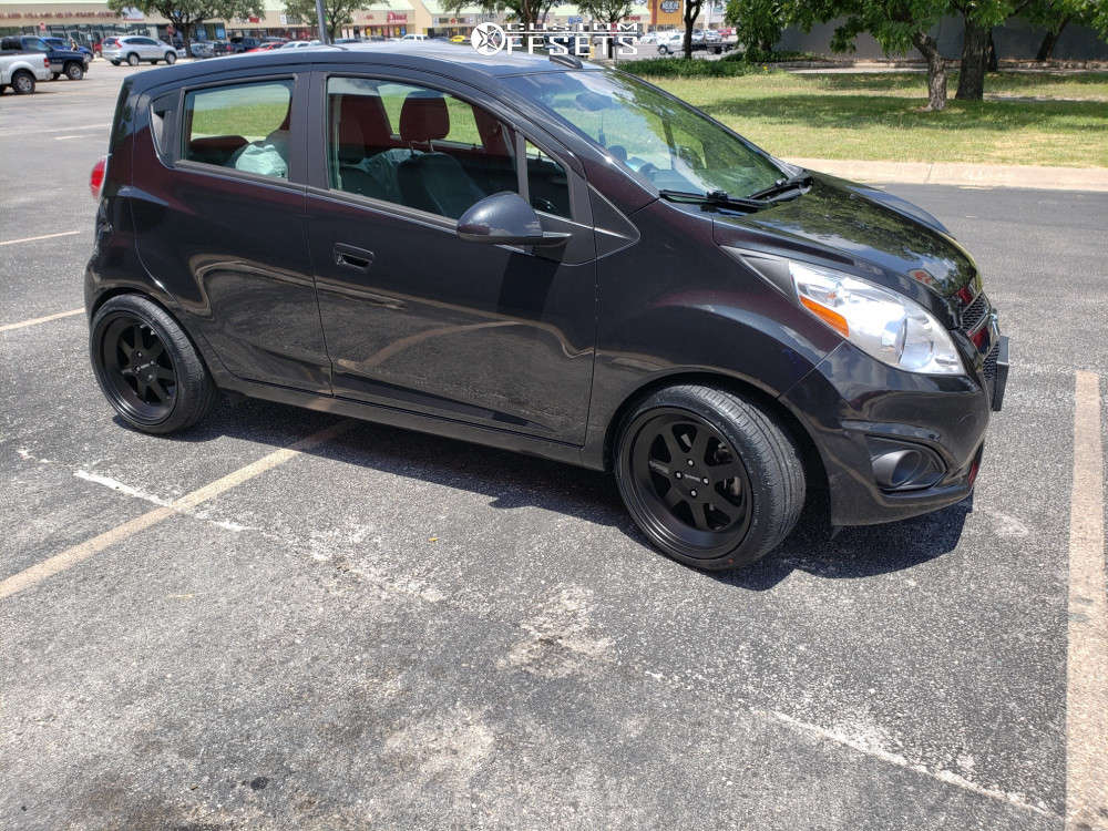 2013 Chevrolet Spark with 17x8 0 Klutch Ml7 and 205/40R17 Nexen N5000 ...