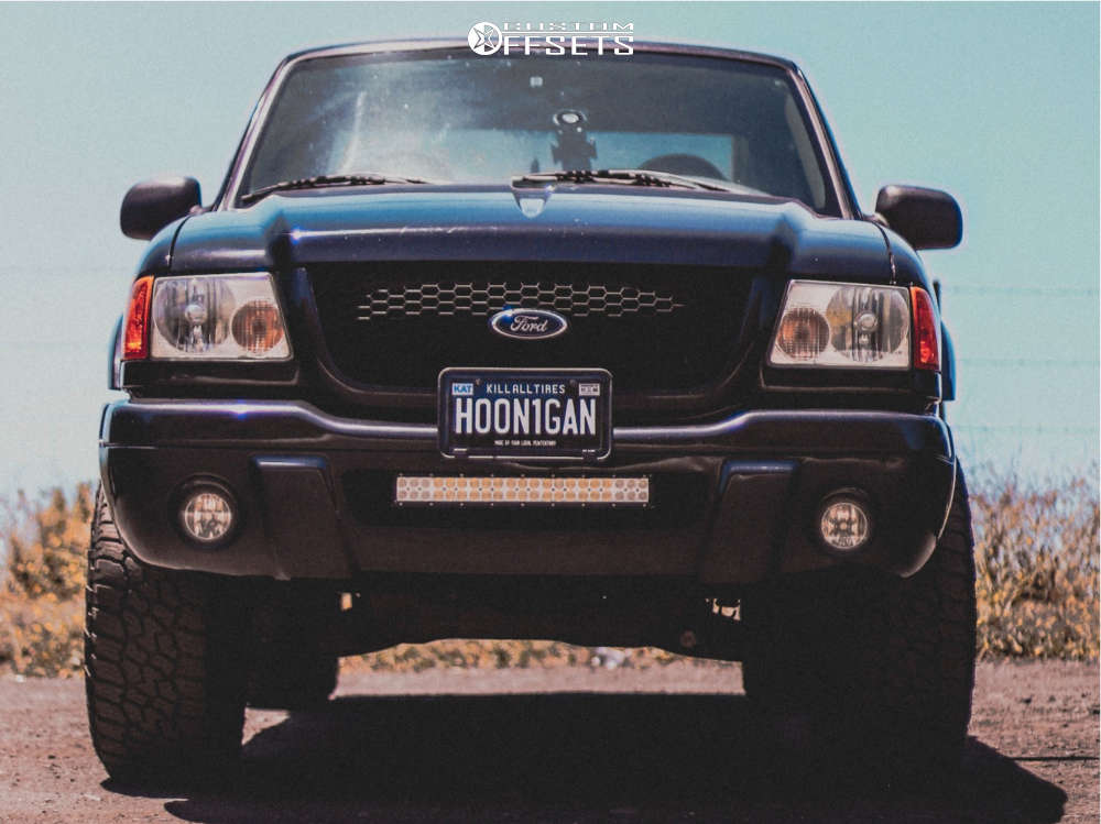 2003 Ford Ranger with 16x9 -12 Helo He878 and 265/70R16 Falken WildPeak ...