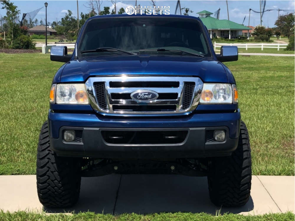 2007 Ford Ranger with 20x12 -44 TIS 544V and 33/12.5R20 Toyo Tires Open ...