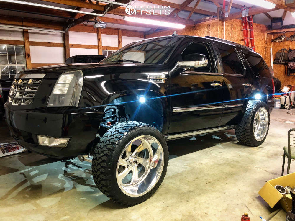 2007 Cadillac Escalade with 24x12 -51 Fuel Forged Ff12 and 35/12.5R24 ...