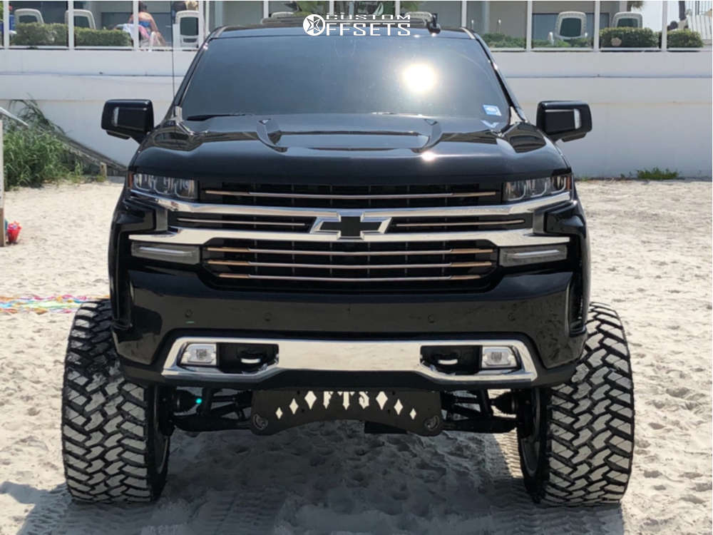 2019 Chevrolet Silverado 1500 with 24x14 -73 American Force Trax Ss and ...