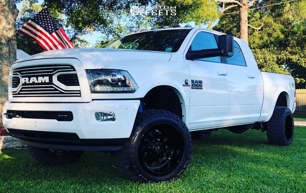 2018 Ram 2500 with 20x10 -12 RBP 74R and 33/12.5R20 Federal Xplora MT ...