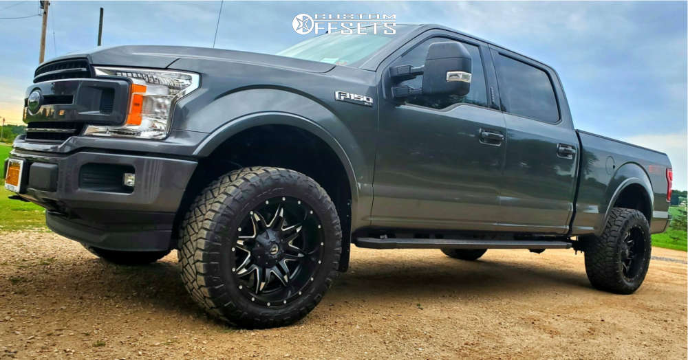 2019 Ford F-150 with 20x10 -24 Fuel Lethal and 295/55R20 Nitto Ridge ...