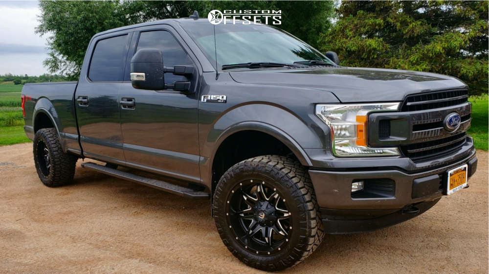 2019 Ford F-150 with 20x10 -24 Fuel Lethal and 295/55R20 Nitto Ridge ...
