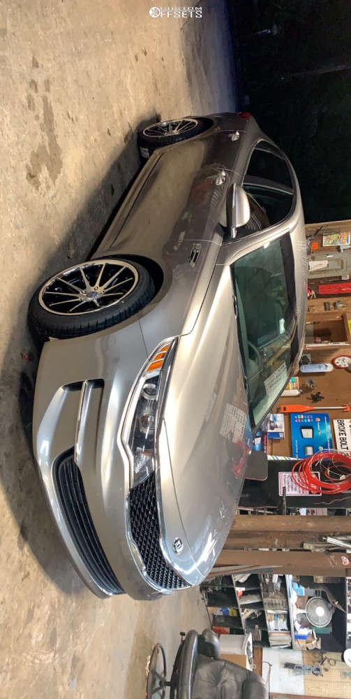 2016 Kia Optima with 19x9.5 40 Rohana Rc10 and 235/45R19 Ohtsu Fp8000 ...