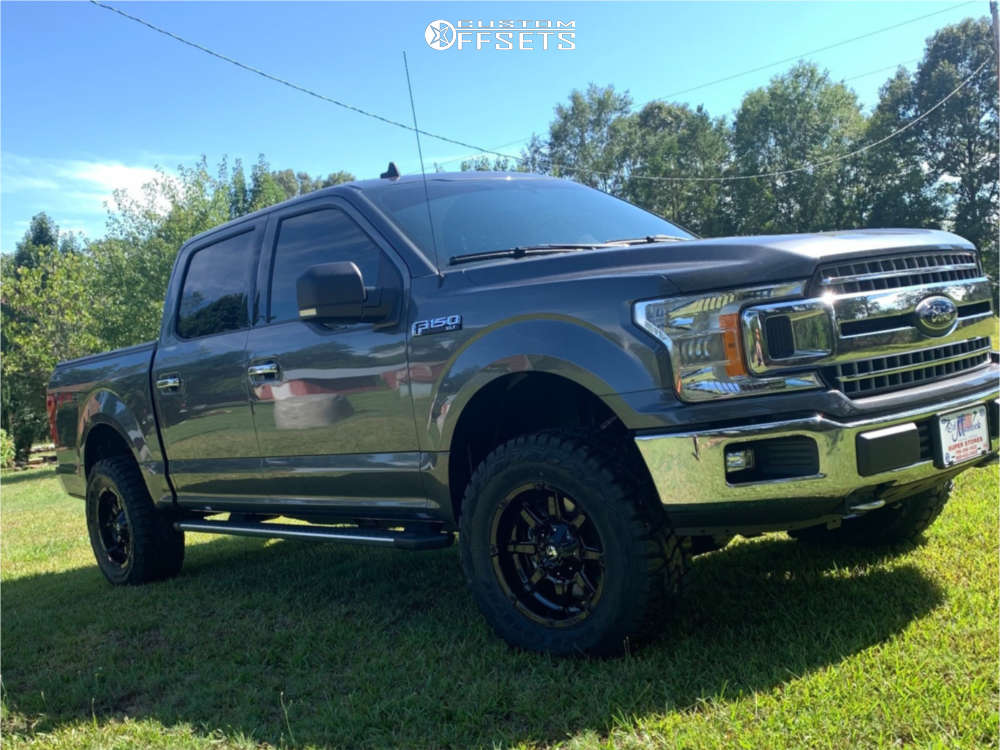2019 Ford F-150 with 18x9 -12 Fuel Coupler and 33/12.5R18 Toyo Tires ...