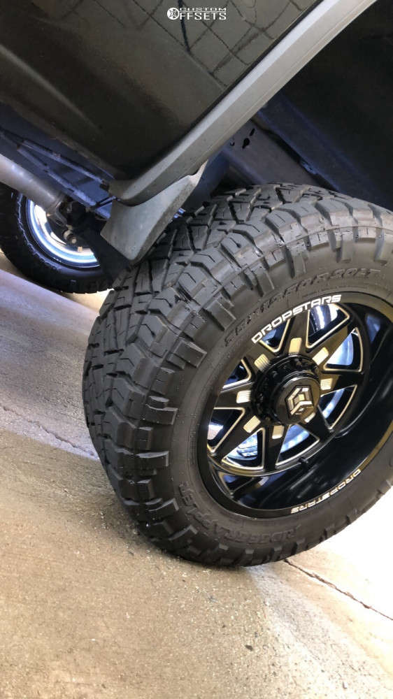 2015 GMC Sierra 1500 with 20x10 -24 Dropstars 655bm and 35/12.5R20 ...
