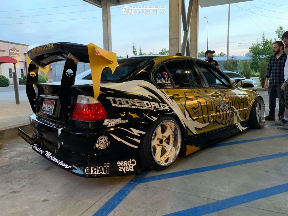 2000 BMW 3 Series with 18x10 23 SSR Vienna Courage and 225/40R18 Falken ...