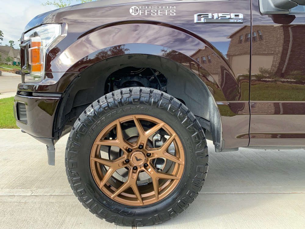 2018 Ford F-150 with 20x9 12 VenomRex Vr601 and 305/55R20 Nitto Ridge ...