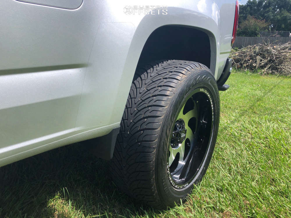 2019 Chevrolet Colorado with 20x10 -19 Monster Offroad M07 and 275 ...