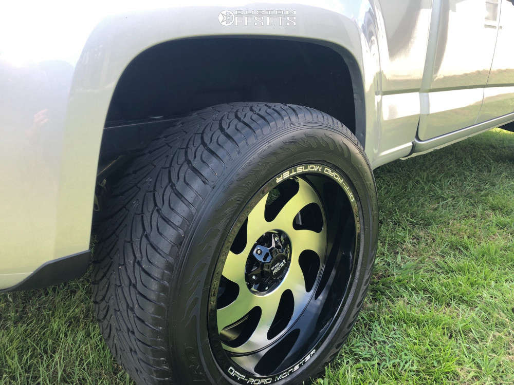 2019 Chevrolet Colorado with 20x10 -19 Monster Offroad M07 and 275 ...