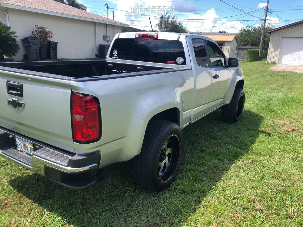 2019 Chevrolet Colorado with 20x10 -19 Monster Offroad M07 and 275 ...
