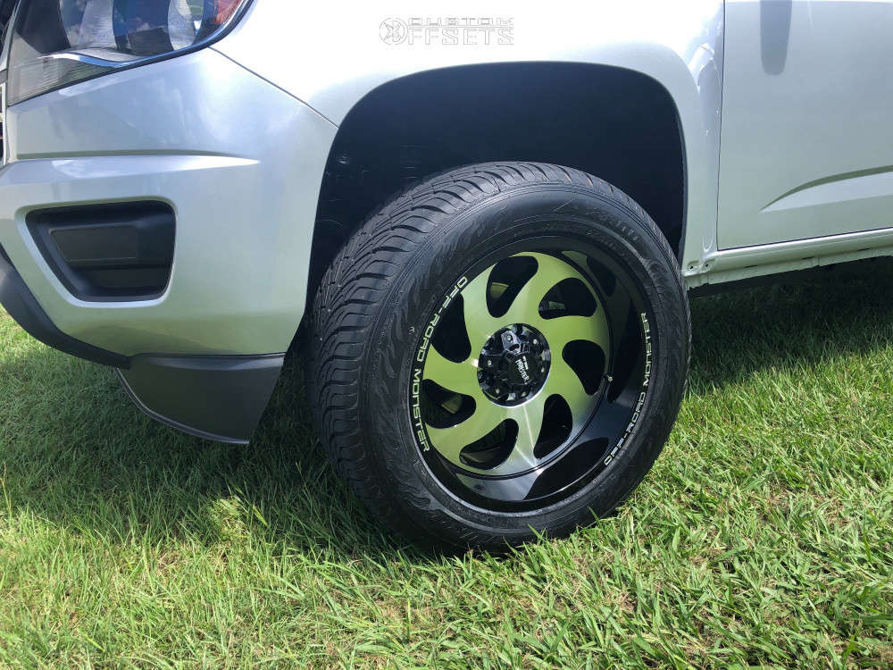 2019 Chevrolet Colorado with 20x10 -19 Monster Offroad M07 and 275 ...
