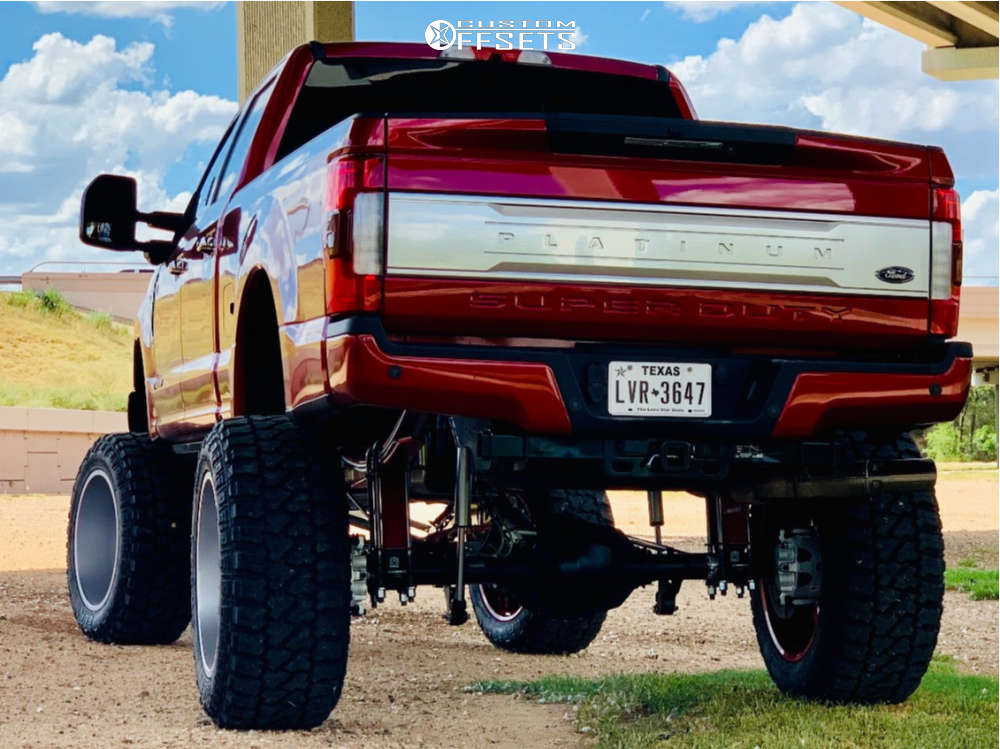 2019 Ford F-250 Super Duty with 24x14 -76 Fuel Forged Ff45 and 40/15 ...