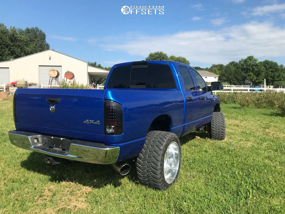 2007 Dodge Ram 2500 with 22x14 -73 American Force Evo Ss and 355/40R22 ...