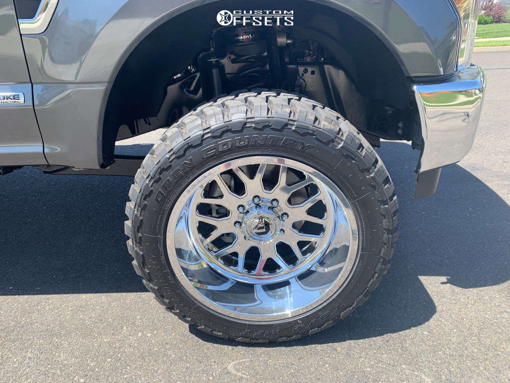 2019 Ford F-250 Super Duty with 22x12 -44 Fuel Forged Ff19 and 35/12.5R22 Toyo Tires Open ...