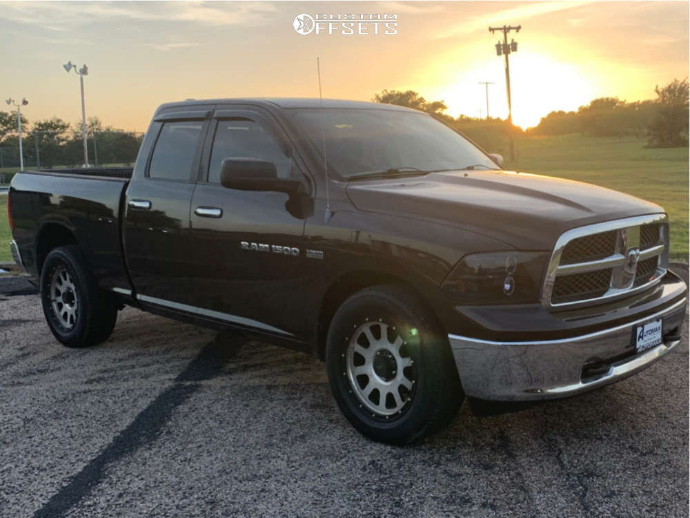 2011 Ram 1500 with 18x9 18 MB Wheels 352 and 265/70R18 Goodyear ...