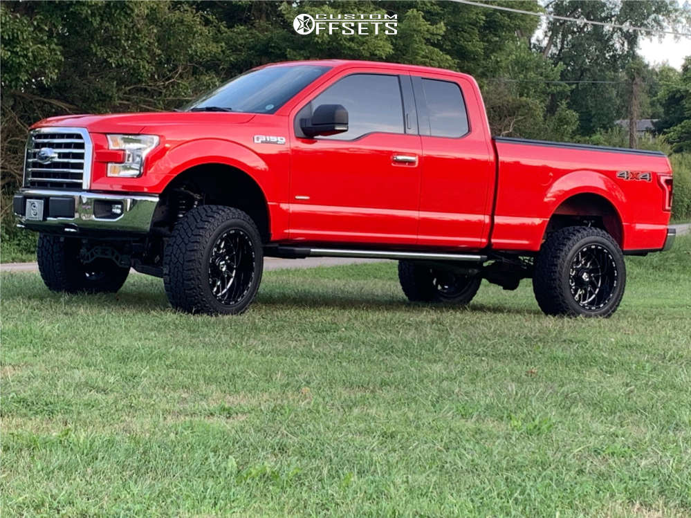 2016 Ford F-150 with 20x12 -44 TIS 544BM and 35/12.5R20 Cooper ...