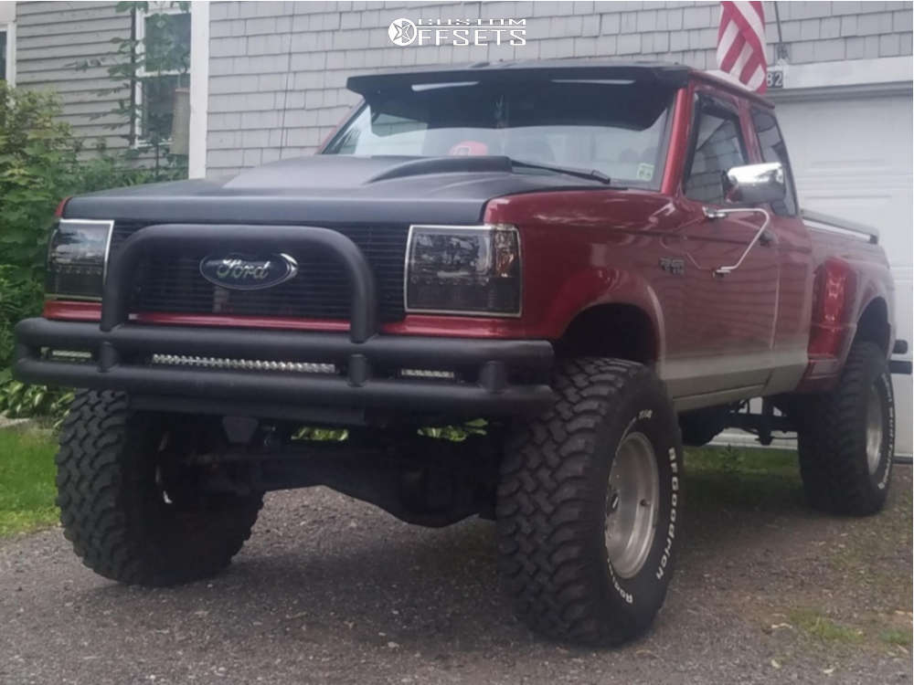 1991 Ford Ranger with 15x10 -43 Axe Series 540 and 33/12.5R15 ...