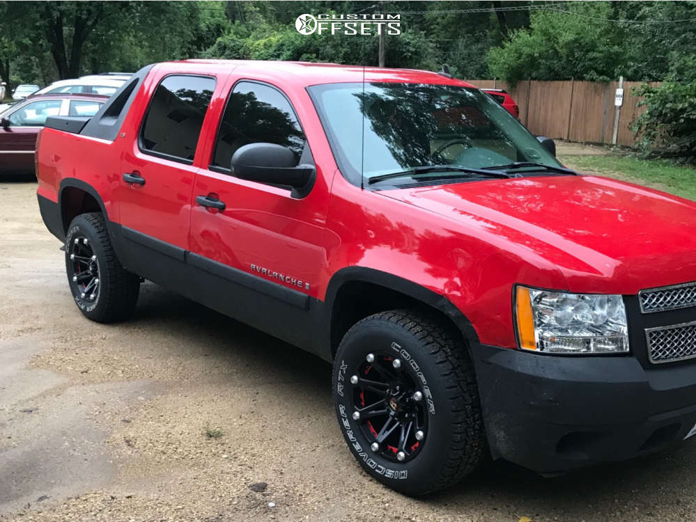2007 Chevrolet Avalanche with 18x9 0 Ballistic Jester and 275/70R18 ...
