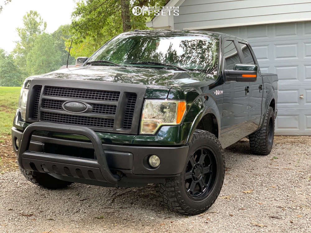 2012 Ford F-150 with 20x9.5 -12 Vision Raptor and 275/65R20 Cooper ...