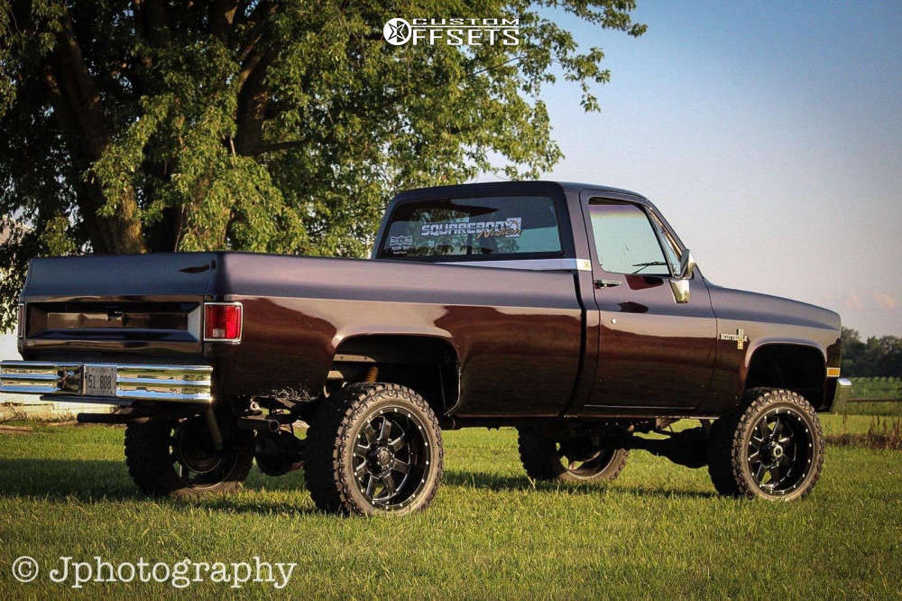 1984 Chevrolet K10 Pickup with 20x10 -24 Gear Off-Road Big Block and 33 ...