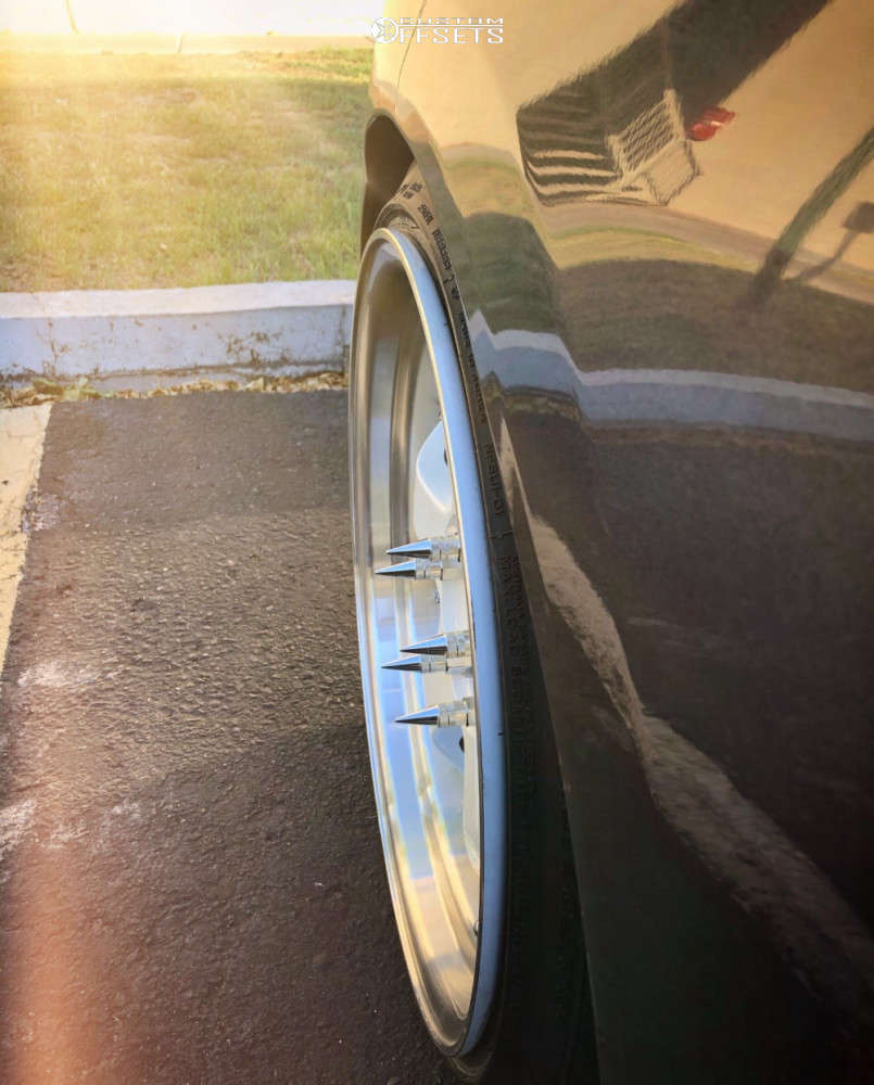 2012 Honda Civic with 18x9.5 35 ESR Sr06 and 215/40R18 Nexen Nfera Su1 ...