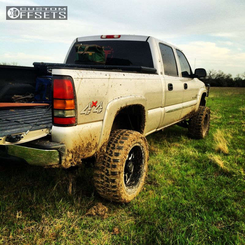 2006 GMC Sierra 2500 HD with 20x10 -14 Axe Offroad 507 and 33/12.5R20 ...