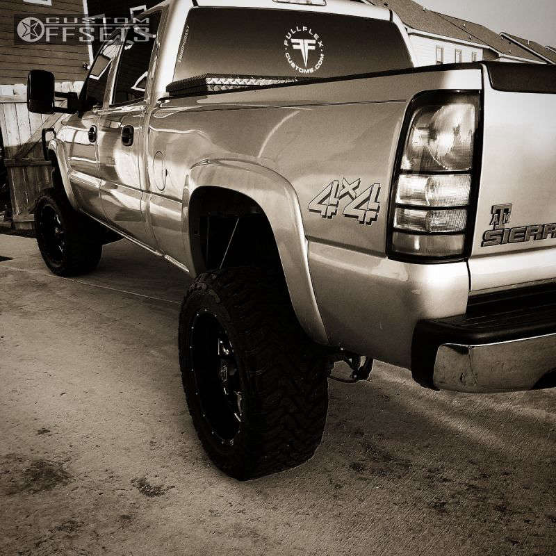 2006 GMC Sierra 2500 HD with 20x10 -14 Axe Offroad 507 and 33/12.5R20 ...
