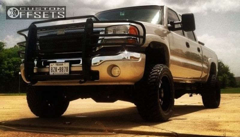 2006 GMC Sierra 2500 HD with 20x10 -14 Axe Offroad 507 and 33/12.5R20 ...