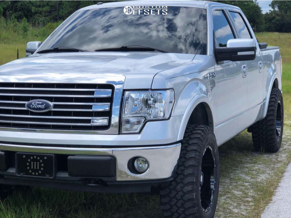 2011 Ford F-150 with 20x10 -24 Pure Grit Grit and 35/12.5R20 ...